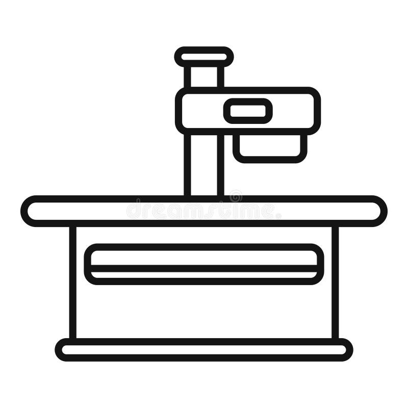 MRI Diagnostic Scan, Radiology Tomography Machine Stock Vector ...