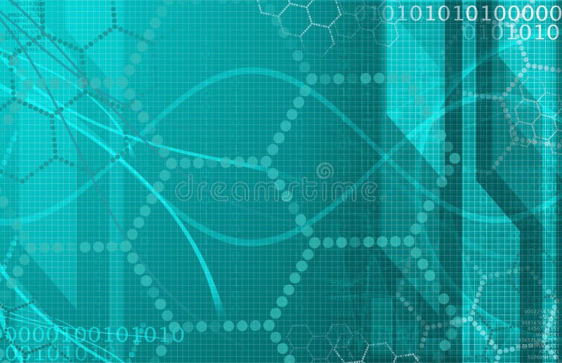 Medical Science Futuristic Technology As a Art Stock Photo - Image of ...