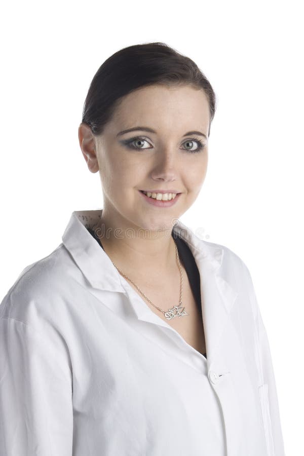 Medical / science student stock photo. Image of coat - 12757184