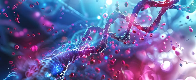 Medical Science Technology Concept Design. Wide Angle Visual for Stock ...