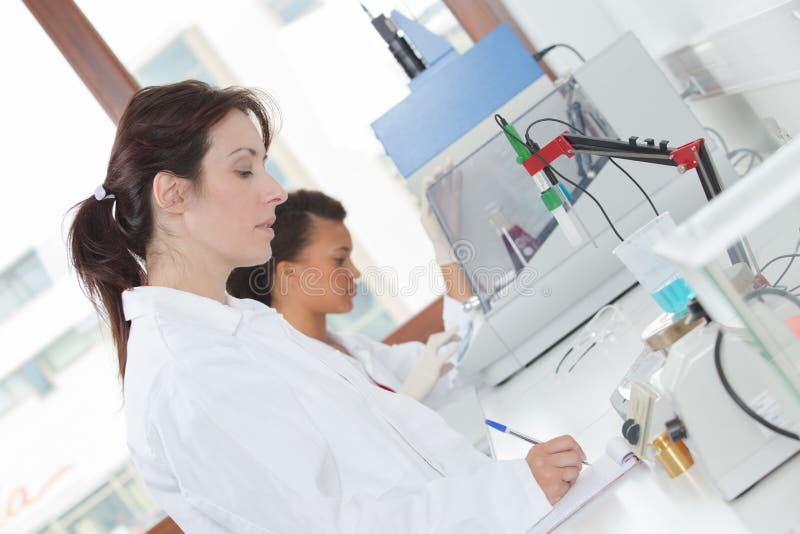 Medical Scientist Doing Research Stock Image - Image of personnel ...