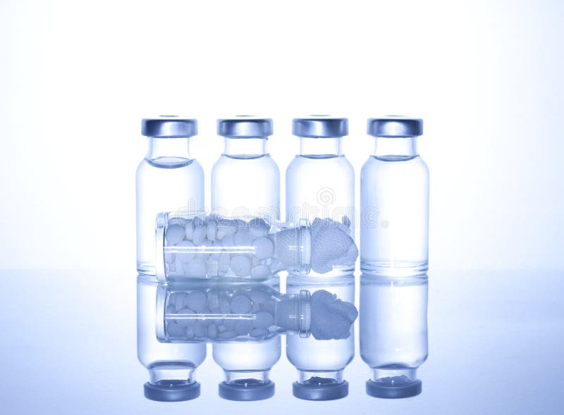 Medical Series--injection and Pill Stock Photo - Image of biotechnology ...