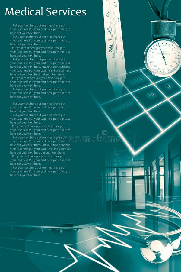 Medical Services Photo Collage Stock Image - Image of people ...