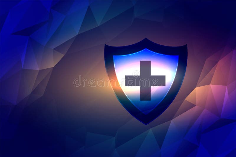 Medical Shield for Germs and Virus Protection Stock Vector ...