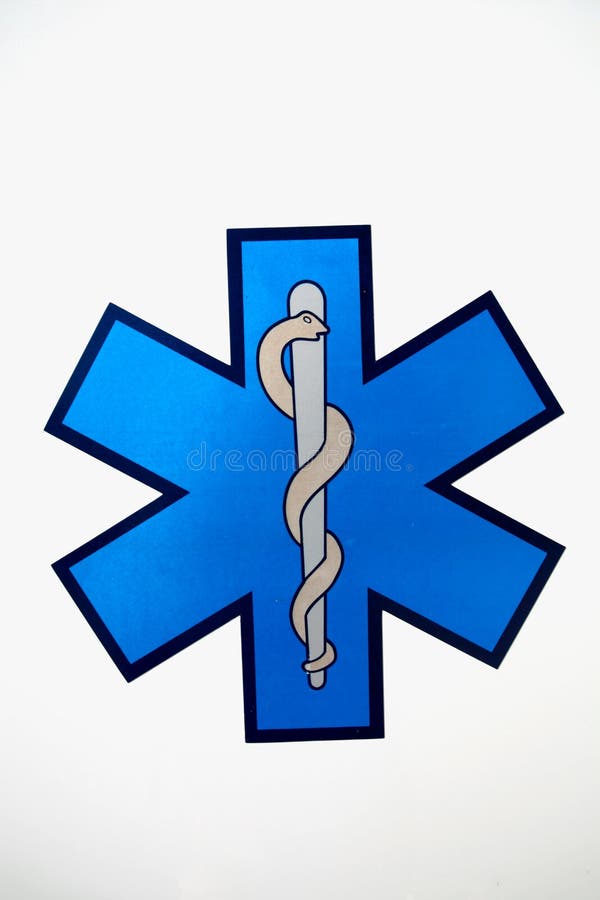 Medical Sign Isolated on a White Background Stock Image - Image of ...