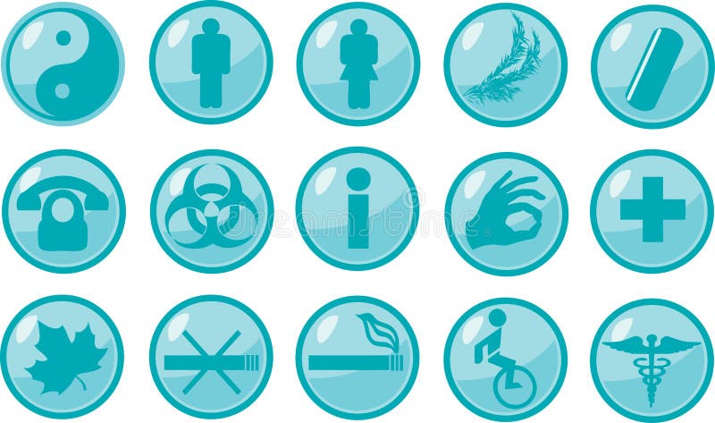 Medical signs icons stock vector. Illustration of repair - 3959191