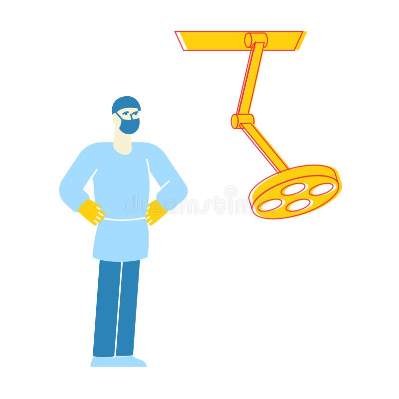 Surgeon Hat Gown Stock Illustrations 106 Surgeon Hat Gown Stock