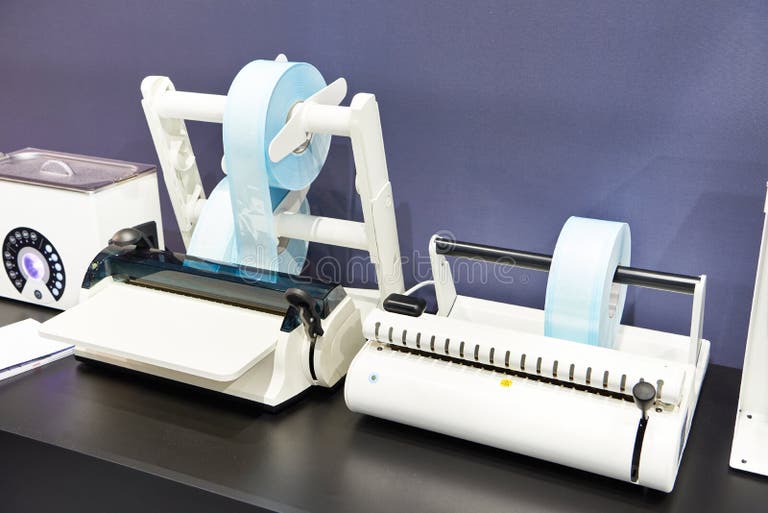 Medical Sterilization Packaging Machine Stock Image - Image of sanitary ...