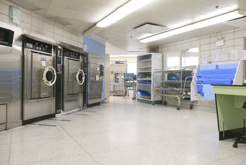 Medical Sterilizing in the Hospital Stock Photo - Image of nurse ...
