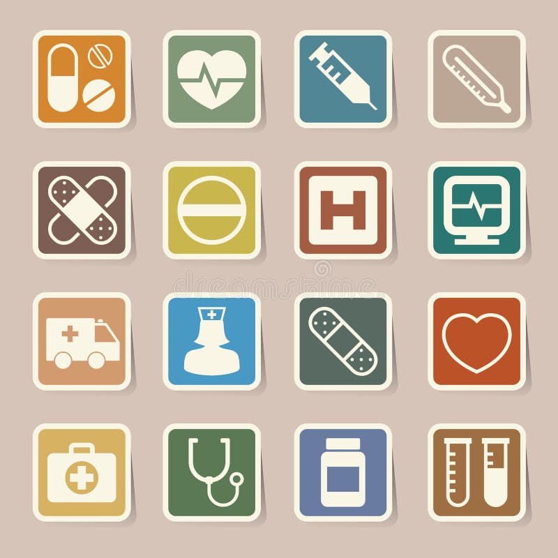 Medical, Science and Anatomical Icons in Vector Stock Vector ...