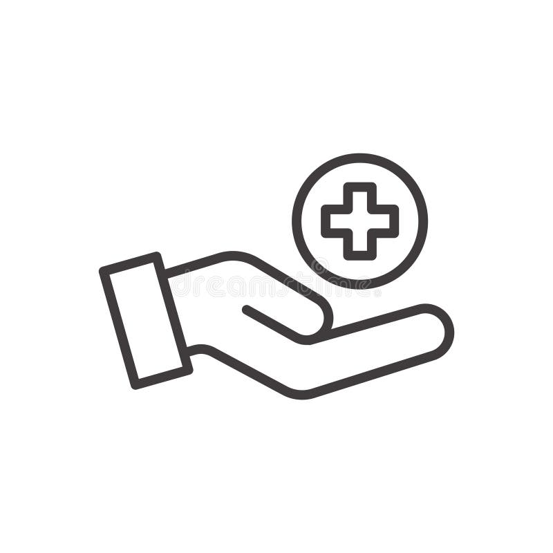 MEDICAL Stroke Icon in Black Stock Vector - Illustration of clinic ...