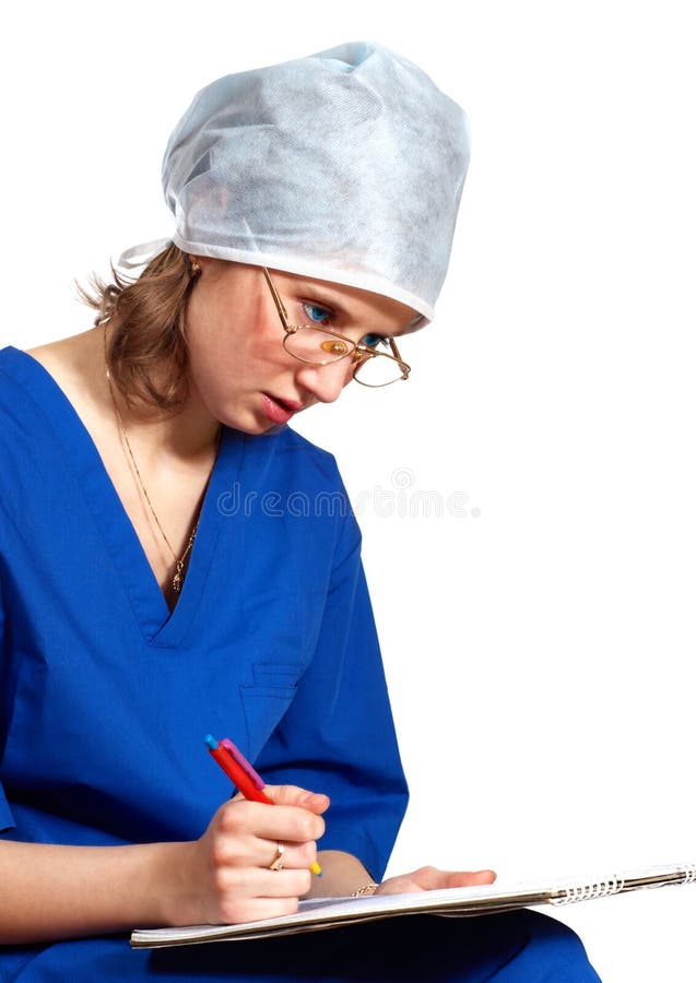 Medical Student. Examination Stock Image - Image of healthcare, museful ...
