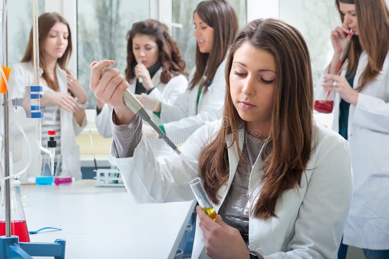 Medical students stock image. Image of technician, laboratory - 20422195