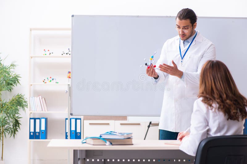 Medical Students in the Classroom Stock Photo - Image of education ...