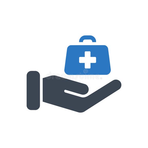 Medical Support Icon stock vector. Illustration of support - 350466589