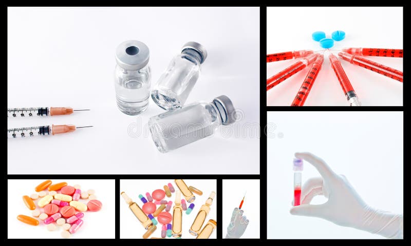 Medical Surgical Drug Collage Stock Photo - Image of pain, clinic: 16945616