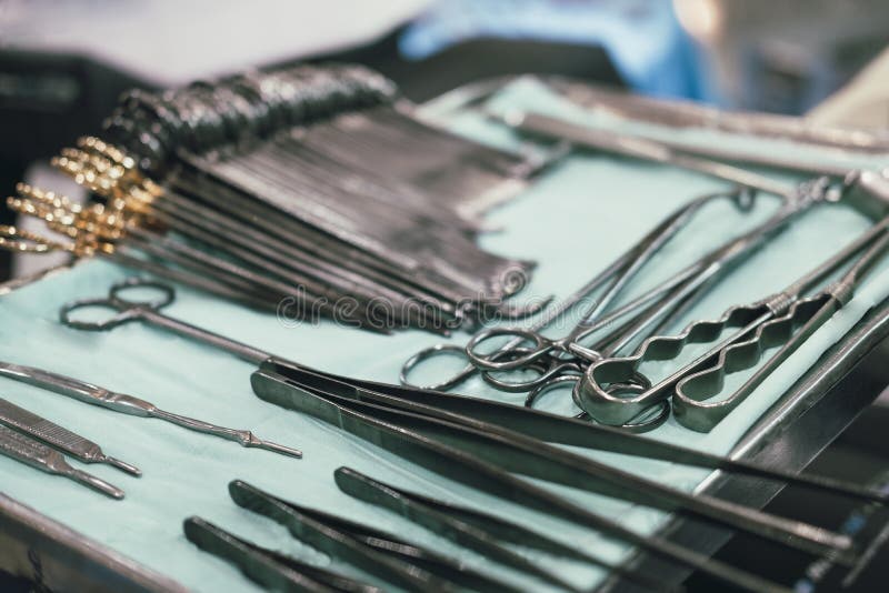 Medical Surgical Tool Instrument Equipment for Surgery Stock Image ...