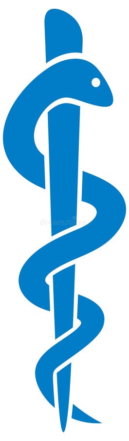 Medical Symbol Caduceus Snake with Stick Stock Vector - Illustration of ... Medical Symbol Caduceus Snake with Stick Stock Vector - Illustration of ...