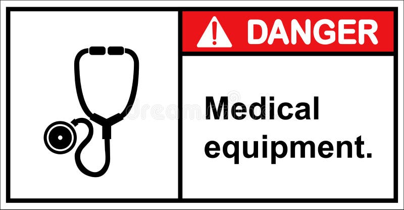 Medical Symbol Medical Equipment Sign. Stock Vector - Illustration of ...