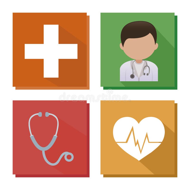 Medical Symbols stock vector. Illustration of remedy - 62498473