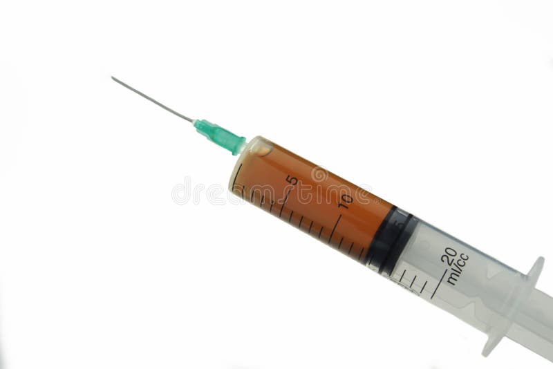 Medical Syringe Brown Liquid Solution Stock Images - Download 14 ...