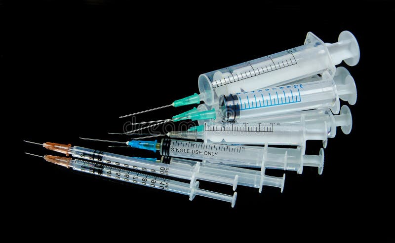 Medical syringe stock image. Image of syringe, safety - 84841181