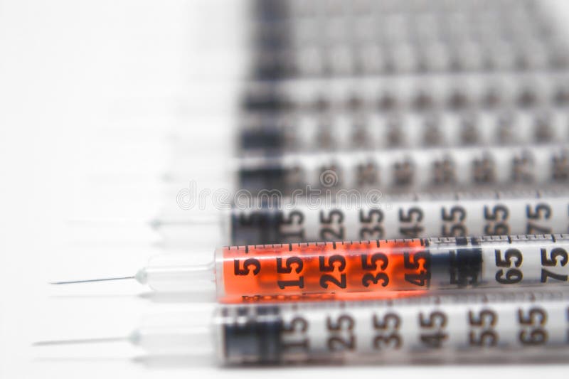 Medical syringes stock image. Image of injection, prescription - 2325839