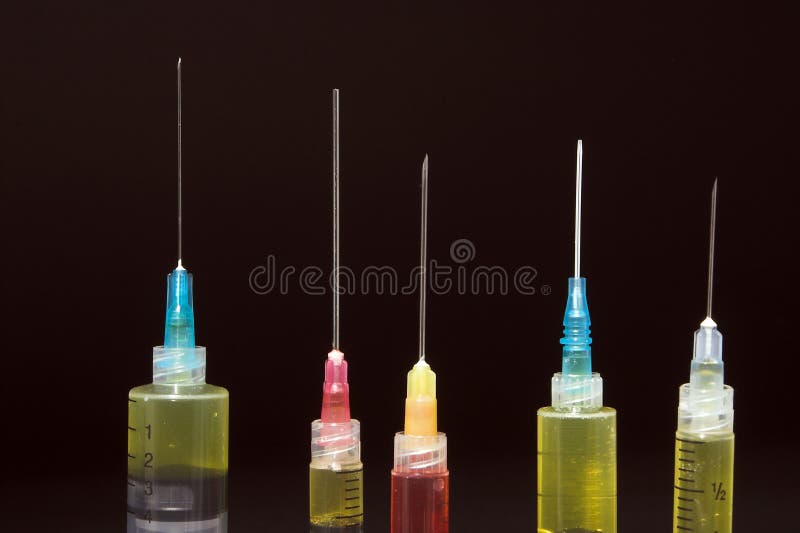 Medical Syringes stock image. Image of sharps, blood, healthcare - 3587405