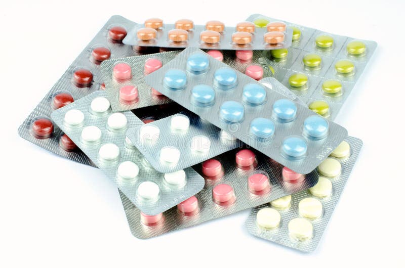 Medical Tablets in Vacuum Plastic Stock Photo - Image of healthcare ...