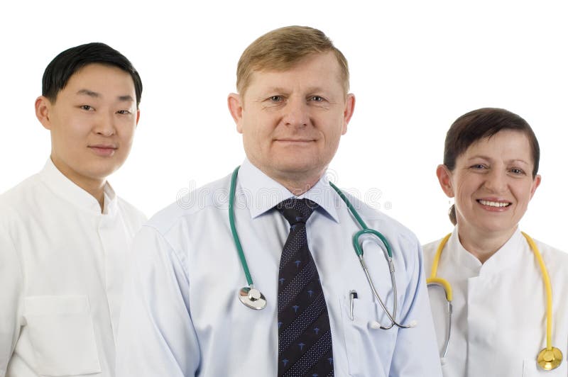 Medical Team stock image. Image of doctor, discuss, book - 2429517