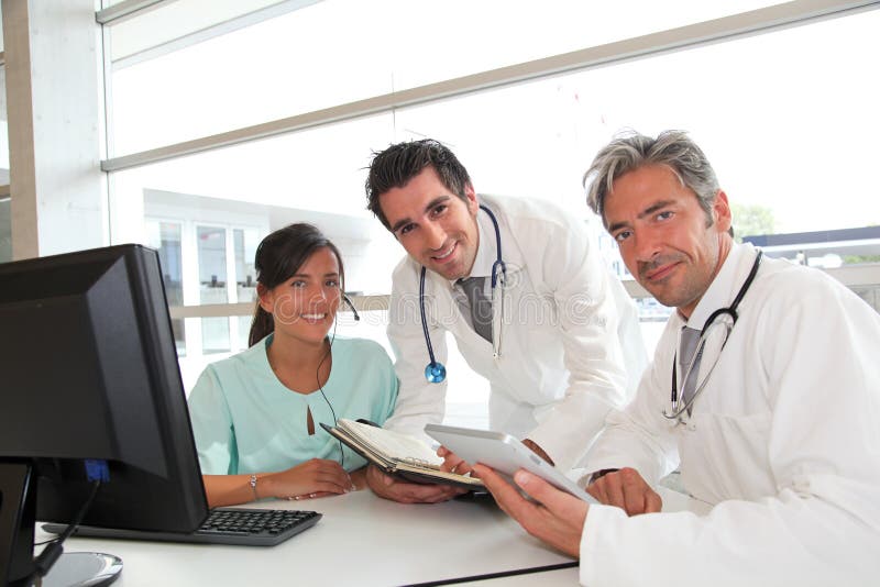 Medical team stock image. Image of medicine, medical - 16907729