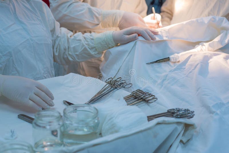 General Plan of a Surgical Operating Room. during Surgery on the ...