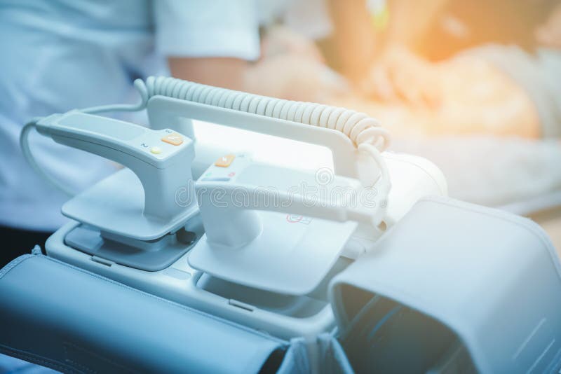 The Medical Team is Practicing Saving Lives with Models and Using ...