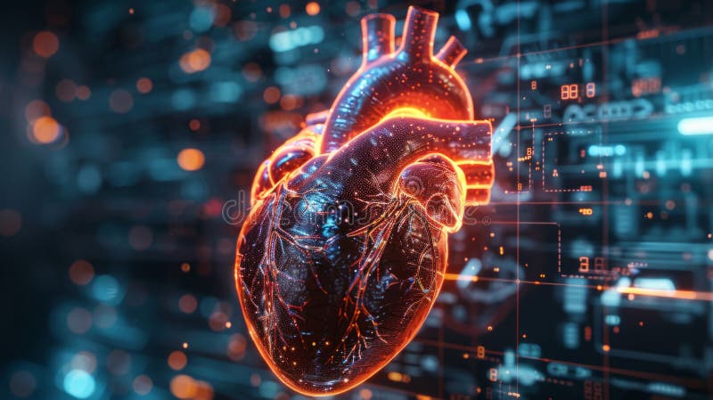 Medical Technology, AI in Cardiology Showcasing Advanced Diagnostics ...