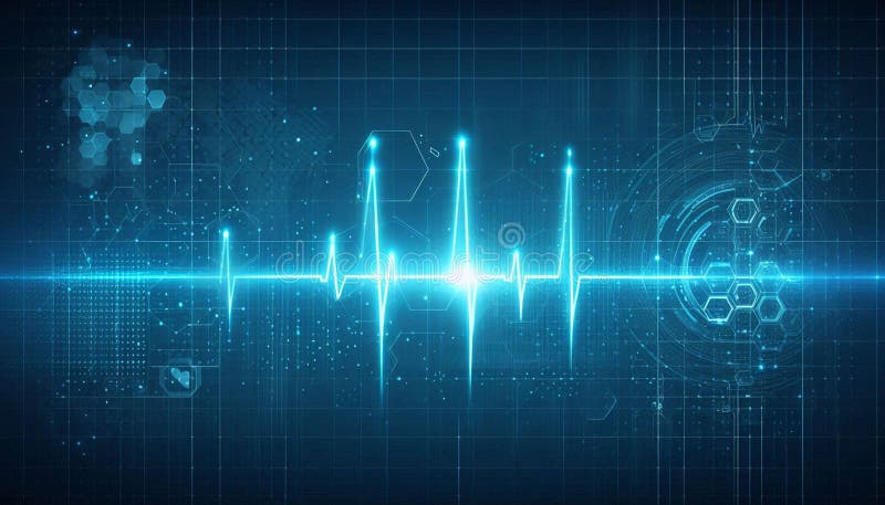 Medical or Technology Background Design Stock Illustration ...