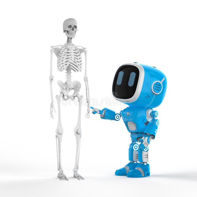 Robot Part Skeleton Stock Illustrations – 203 Robot Part Skeleton Stock ...