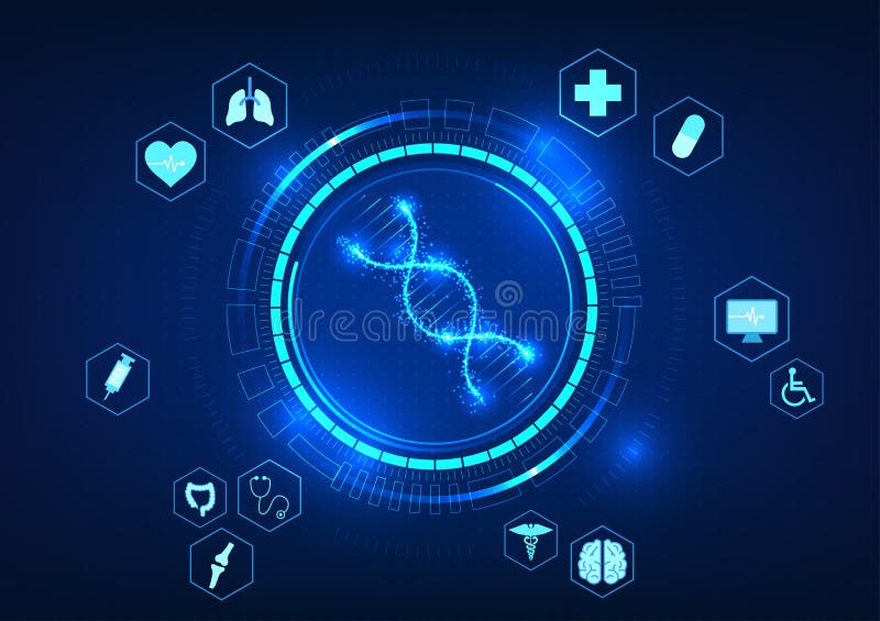 Medical Technology DNA is Inside the Technology Circle Along with ...