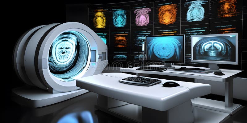 Medical Technology Imaging Diagnostics Treatment Colors Stock ...