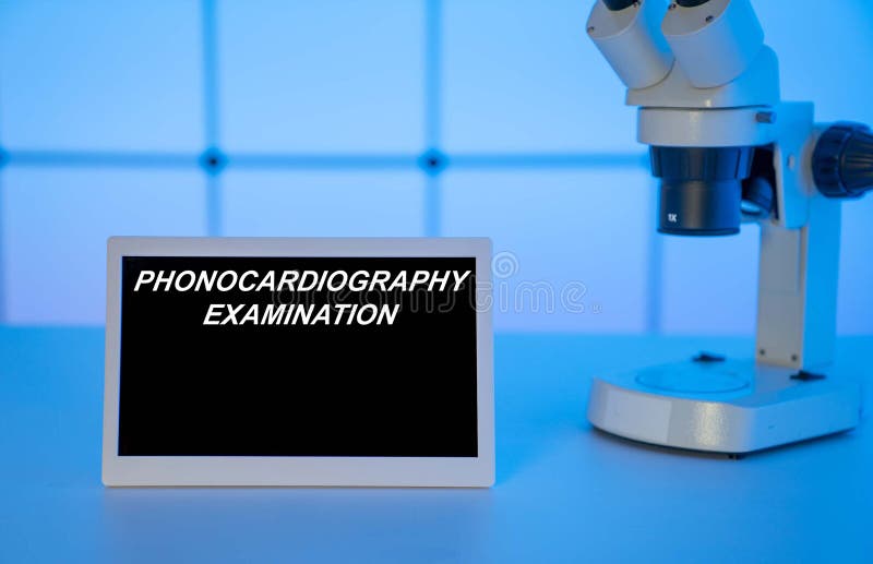Medical Tests and Diagnostic Procedures Concept. Text on Display in Lab ...