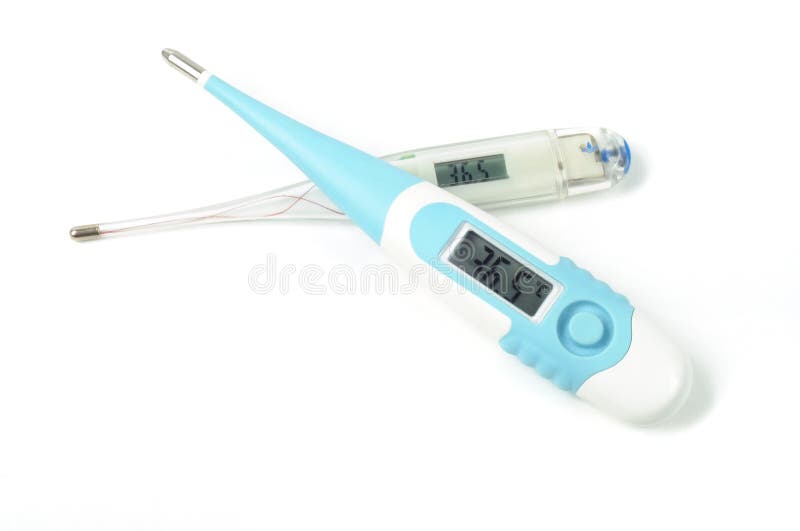 Medical thermometers stock photo. Image of medicine, science - 12493008