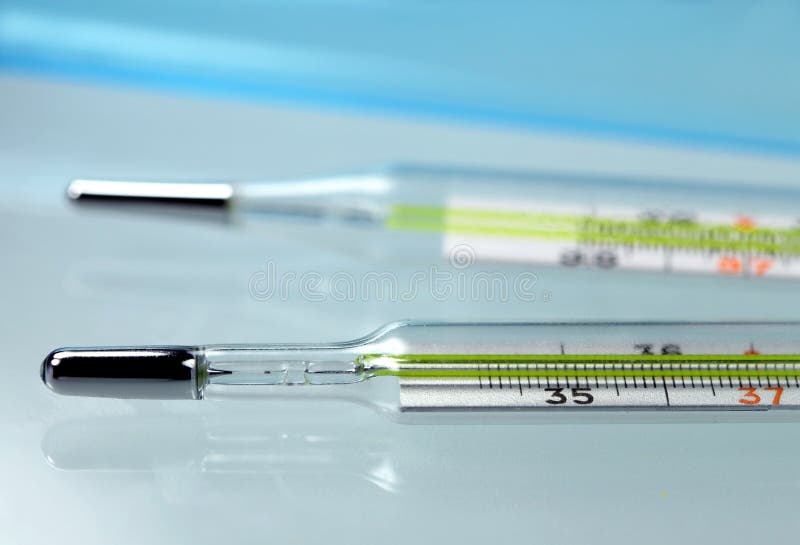 Medical thermometers stock image. Image of medicine, help - 16144643