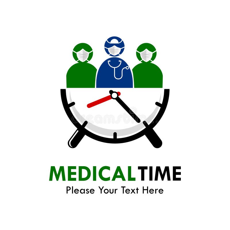 Medical time stock vector. Illustration of label, presentation - 263548593