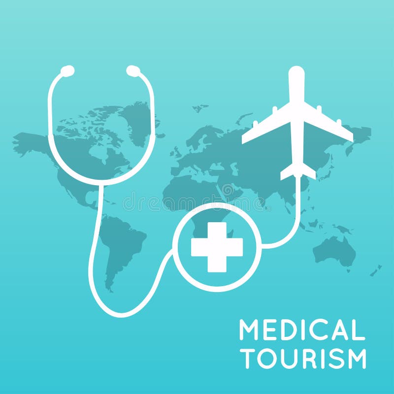 Medical Tourism. Flat Design Modern Vector Illustration Stock Vector ...