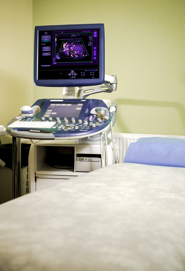 Medical Ultrasonography Machine Stock Image - Image of appliance ...
