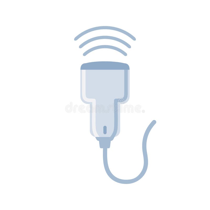 Medical Ultrasound Icon stock vector. Illustration of diagnostic - 83991263