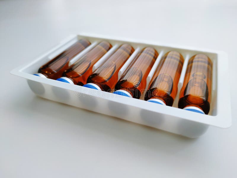 Medical vials package stock image. Image of vials, medical - 224732119