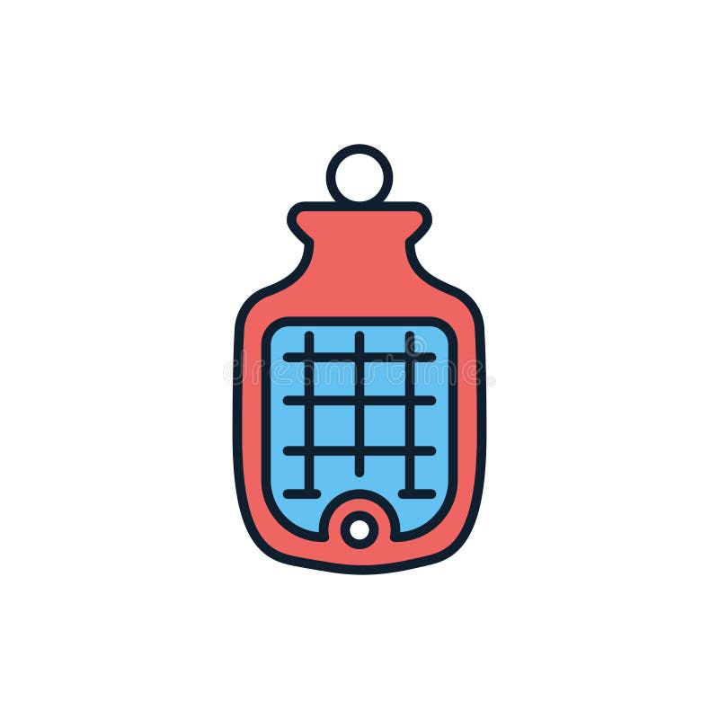Medical Warmer Vector Icon stock vector. Illustration of isolated ...