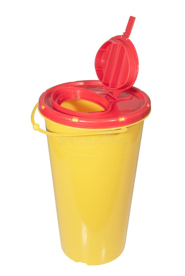 Medical Waste Disposal Container Stock Photo - Image of filthy, remover ...