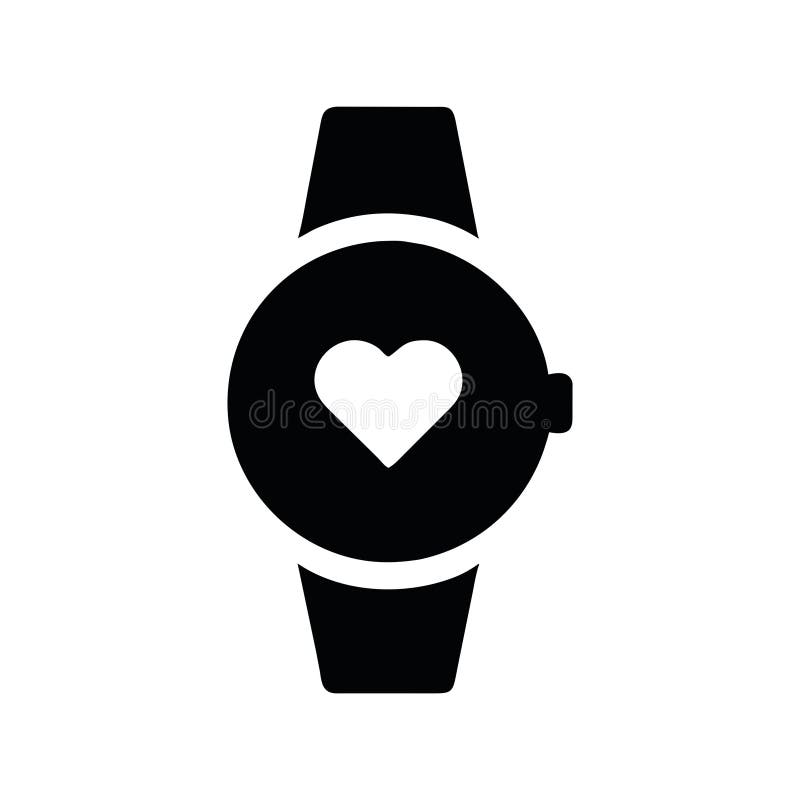 Medical watch icon stock vector. Illustration of device - 295532514
