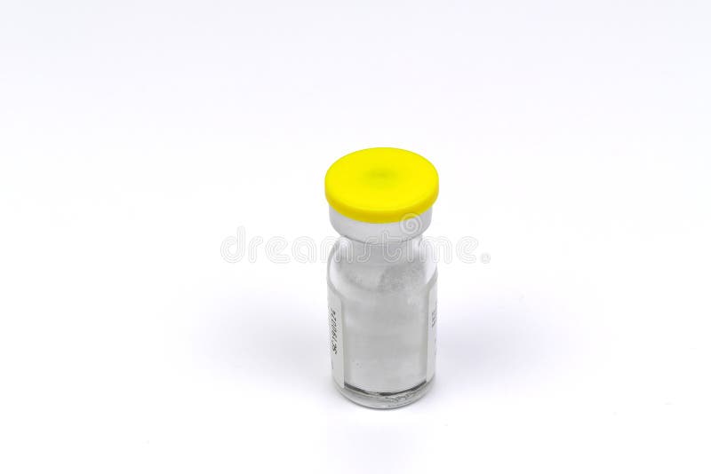 Medicament Vial for Water Dilution Stock Photo - Image of medicine ...